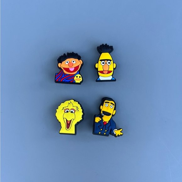 CROCS | Jewelry | Sesame Street Croc Charm Set | Poshmark